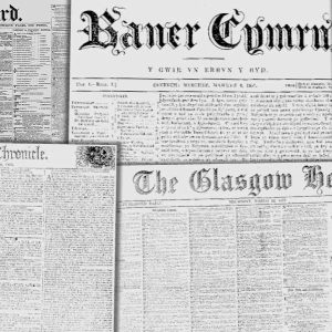 Digital Newspapers – Libraries Wales